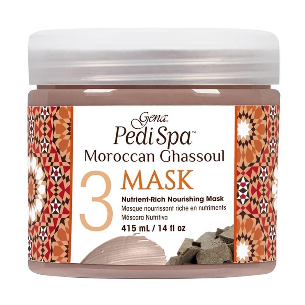 Gena Pedi Spa Moroccan Ghassoul Nutrient-Rich Nourishing Mask 415ml ...