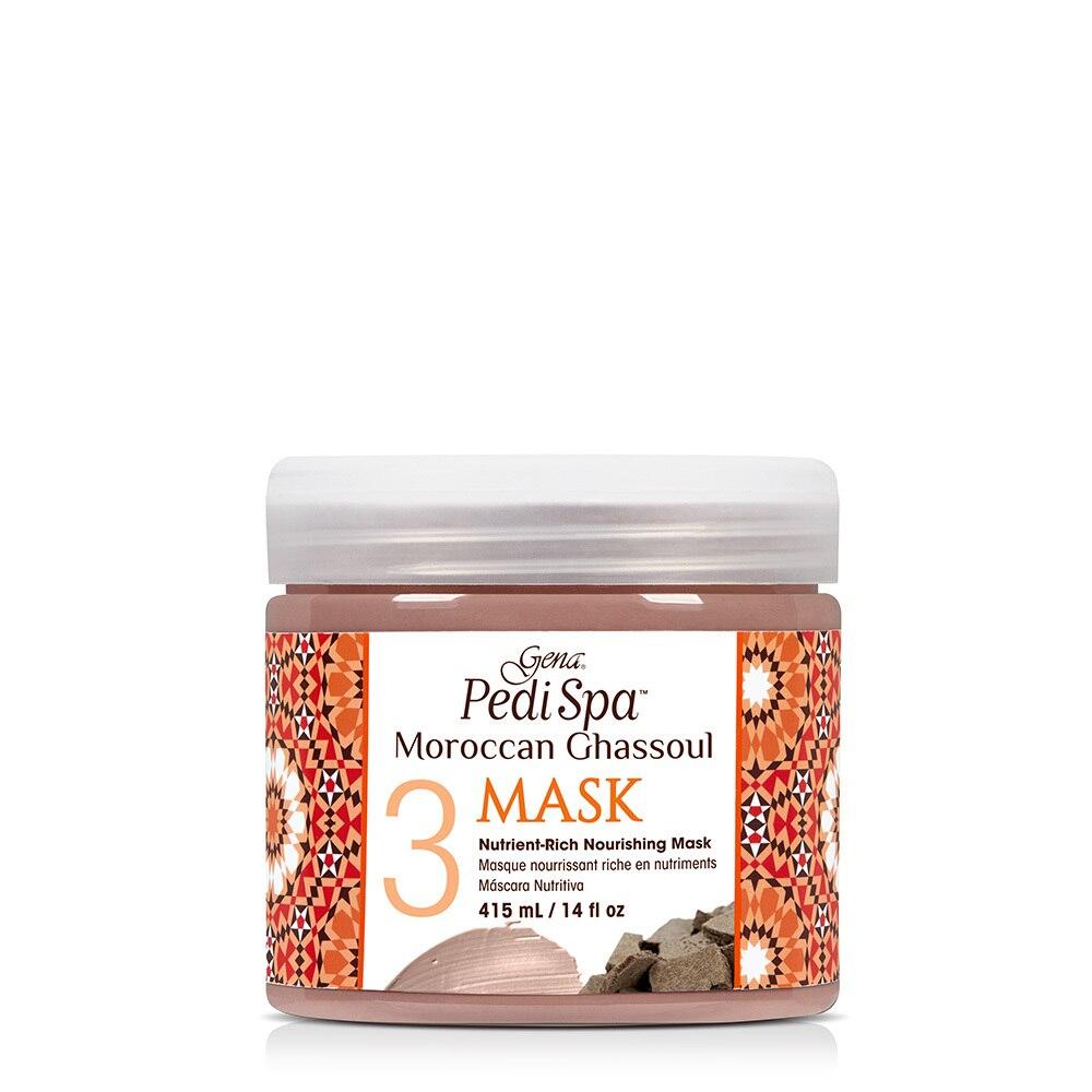 Gena Pedi Spa Moroccan Ghassoul Nutrient-Rich Nourishing Mask 415ml ...